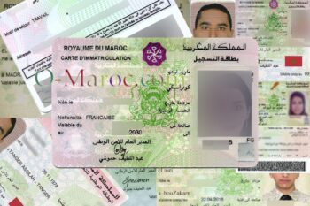 Registration and residence card, Moroccan residence permits